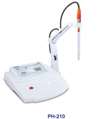 Automatic Benchtop PH Meter with a White Backlit LCD Display