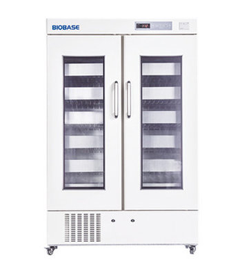 High Quality Two Types of Capacity Blood Bank Refrigerator-Double Door