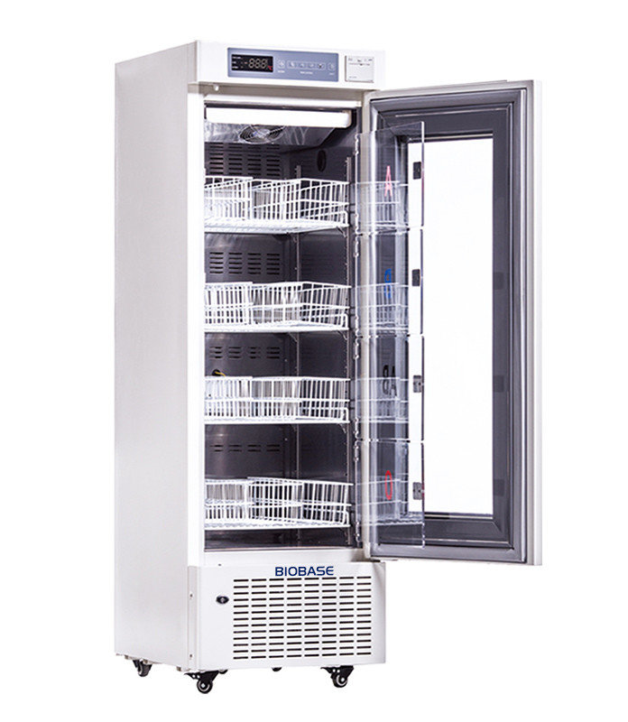 High Quality Medical and Lab Equipment Single Door Blood Bank Refrigerator