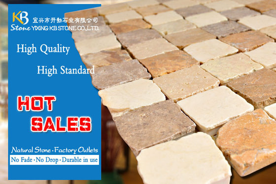 Interior Home Decoration Ceramic Floor Tiles Broken Edge Square Shape