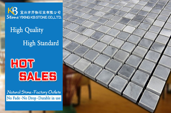 1.5*1.5cm Marble Mosaic Tiles Marble Mosaic Wall Tile Carrara White