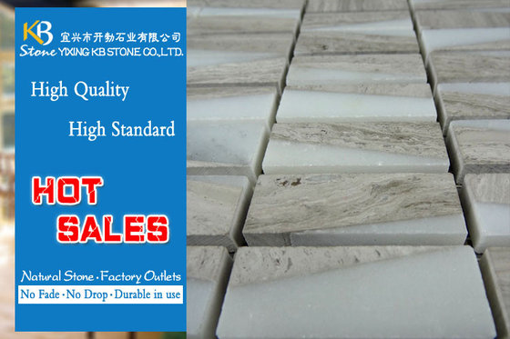 Long Square Porcelain Floor Tiles Bathroom Floor Tiles 10mm Thickness