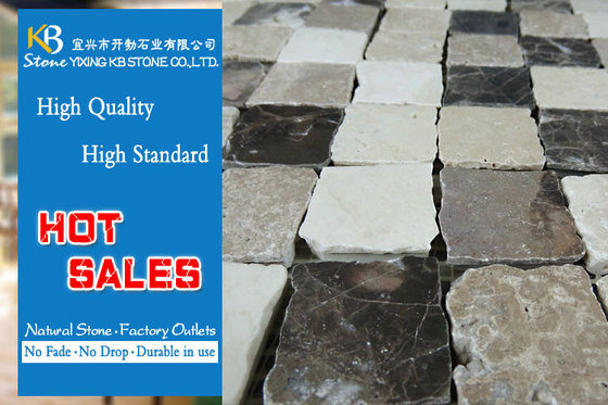 House Kitchen Decorative Material Black Marble Tiles Residential
