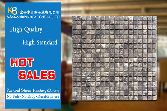 Brown Veins Home decoration Mosaic Border Tiles Marble Bathroom Tiles