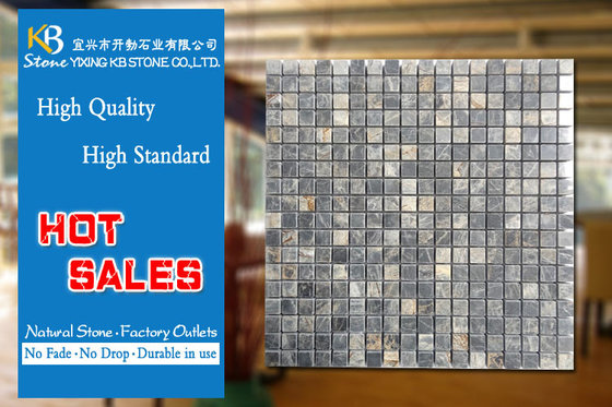 Wall Grey Marble Tiles Polished Marble Flooring Tile For Design Decoration