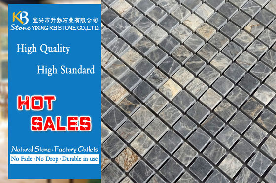 Wall Grey Marble Tiles Polished Marble Flooring Tile For Design Decoration