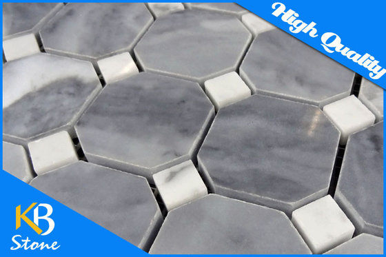 2" Octagon Marble Mosaic Tile Kitchen Marble Wall Board for Swimming Pool or Counter Top