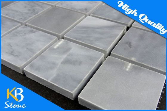 Square Italy Grey Stone Marble Tiles For Bathroom Mosaics Wholesale Home Decoration Material