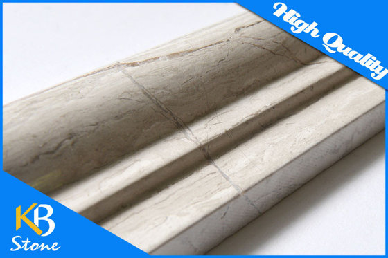 Wooden Gray Marble Borader For Home Decoration 305 x 5cm Kitchen / Bathroom Decoration Use