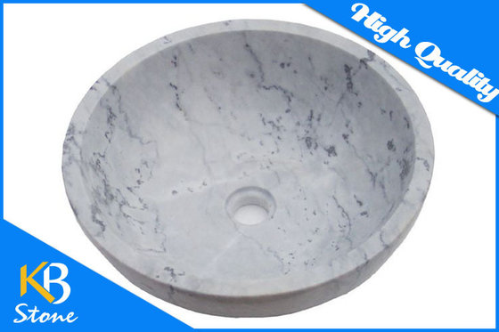 Modern Natural Stone Bathroom Vessel Sink Hand Wash Basin with Leaf Travertine Marble