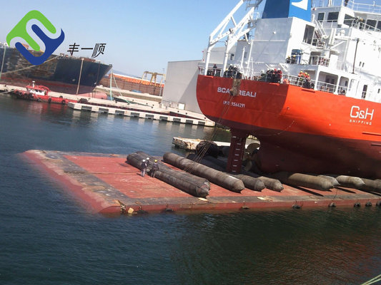 Ship Launching And Lifting Marine Inflatable Rubber Airbags  inflatable marine airbags supplier