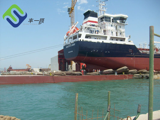 Ship Launching And Lifting Marine Inflatable Rubber Airbags  inflatable marine airbags supplier
