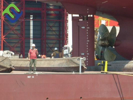 Ship Launching And Lifting Marine Inflatable Rubber Airbags  inflatable marine airbags supplier
