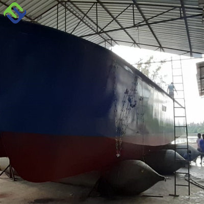 ISO14409 Upgrading and Launching of Ships Marine Rubber Airbags air lifting bags inflatable air bags for shipping supplier
