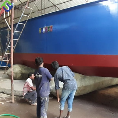 ISO14409 Upgrading and Launching of Ships Marine Rubber Airbags air lifting bags inflatable air bags for shipping supplier
