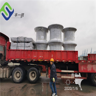 Large Vessel Cell Fender marine fenders avoid the impact damage between open sea wharf and dolphin type berth supplier