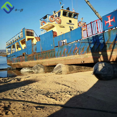 ship upgrading & repair rubber airbags FLORESCENCE Ship Rubber Airbag marine salvage air lift bags supplier