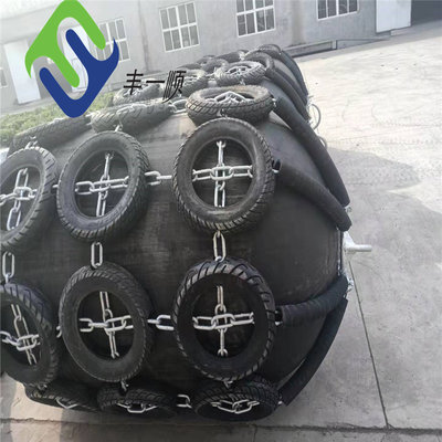 Abrasion-resistant Pneumatic Rubber  Fender For Protects Ships and Mooring Facilities supplier