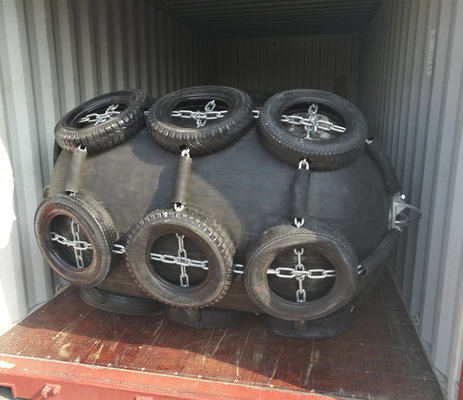 Protecting ships and mooring facilities Dock Rubber Fenders yokohama pneumatic fender supplier