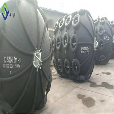 Pneumatic Rubber Fender with Tire Net for Ship-to-Ship applications fenders for ships fender vessel supplier