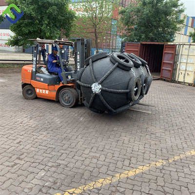 Pneumatic Rubber Fender with Tire Net for Ship-to-Ship applications fenders for ships fender vessel supplier