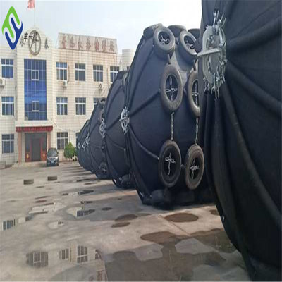 Anti-collision Pneumatic Rubber Fender For Ship & Dock ISO17357 quay fender yokohama pneumatic fender supplier