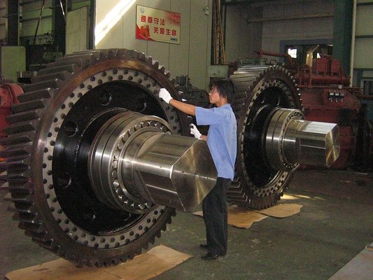 Heavy Loaded Large Diameter High Precision Gearbox for Inspecting Equipment