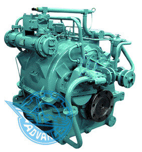 Flexible Cast Iron  Marine Gearbox Speed Reduction Mechanical Gear Box