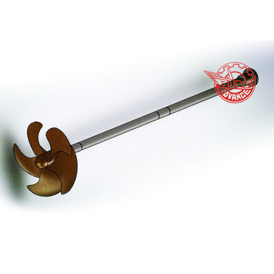 4 Blades Open Fixed Pitch Propeller / Ship or Boat Marine Underwater Propeller
