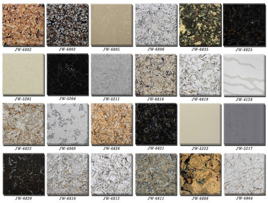 JW-6869 Chinese Painting-Artistic Quartz Stone Slab