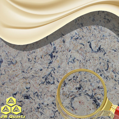 JW-6817 Petroland-Scratch Resistant Artificial Quartz Stone Slab for Countertop