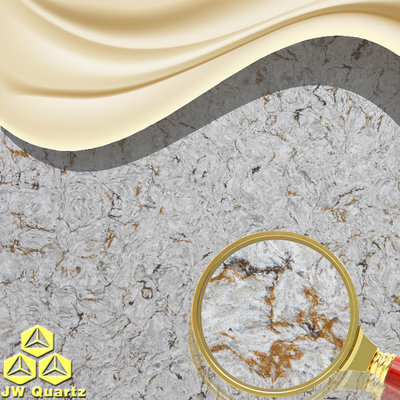 JW-6864 Sailing-Non Radiation Engineered Quartz Stone Slab