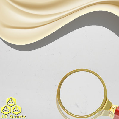 JW-4132 South Pole-Pure White Artificial Quartz Stone Slab