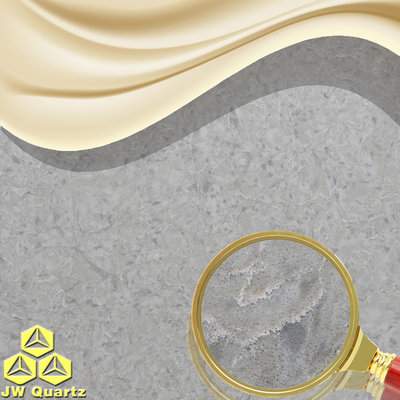 JW-5211 Dolphin Grey-Dark Grey Artificial Quartz Stone Slab