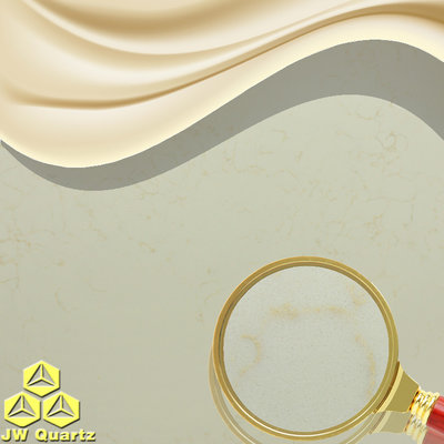 JW-5215 Sweet Dream-High End Beige color Quartz Stone Slab for Countertop