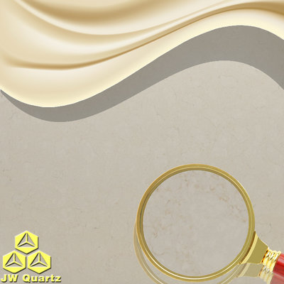 JW-5221 Pasta Beige-Artificial Quartz Stone Slab for Countertop