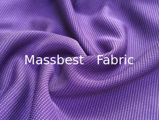 China Comfortable and breathable for sport shirt anti-static wicking knitted bamboo fibre jacquard fabric supplier