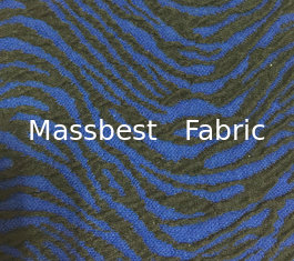 China New product ! Leopard superior smooth handfeel for casual clothing Jacquard knitted fabric supplier