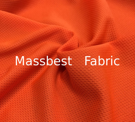 100% polyester wicking high quality of smooth handfeel big mesh eyeylet knitted fabric supplier