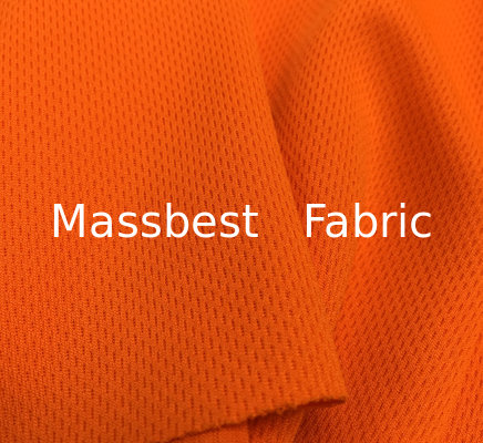 100% polyester wicking high quality of smooth handfeel big mesh eyeylet knitted fabric supplier
