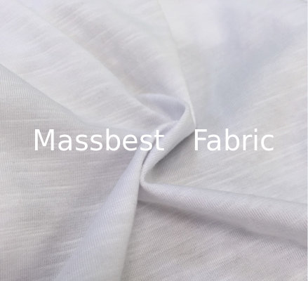 100% combed cotton bamboo joint very smooth breathable lycra jersey knitted fabric supplier