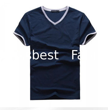 High cost-effective 40s combed cotton polyester T shirt very  durable anti-wrinkle jersey knitted fabric supplier