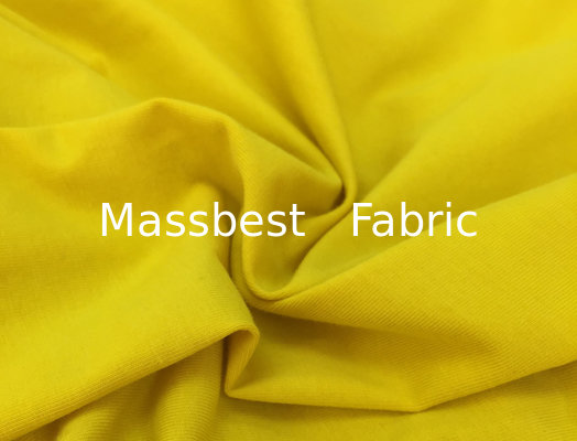 100% combed Odile cotton T shirt fabric high class breathable good to skin jersey knitted fabric supplier