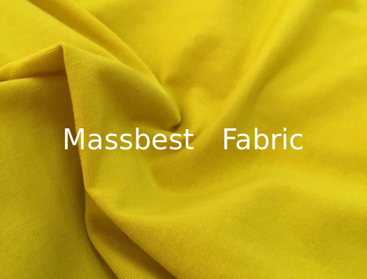 100% combed Odile cotton T shirt fabric high class breathable good to skin jersey knitted fabric supplier