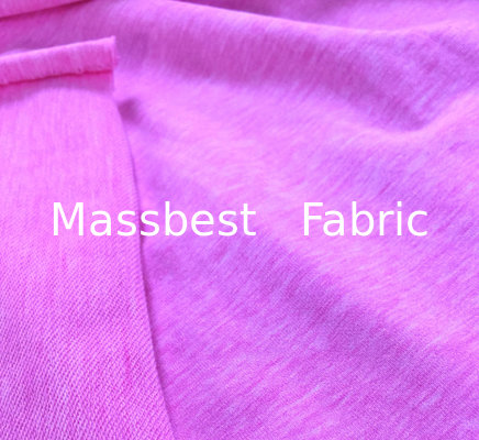Colored cotton anti-wrinkle and pilling for casual sportwear hoodie and suit twill interloop lycra knitted fabric supplier