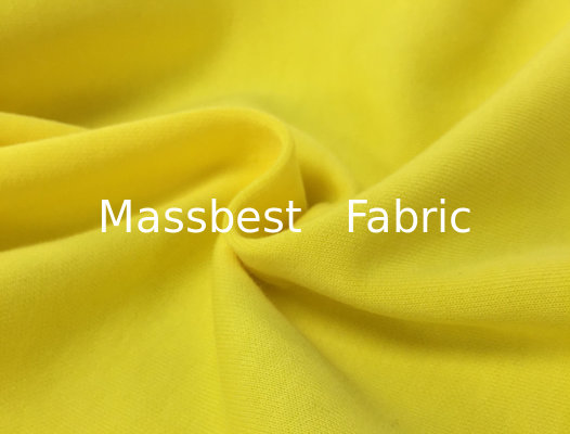 100% cotton superior smooth breathable durable for sport casual clothing healthy lycra knitted fabric supplier