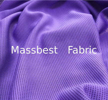Comfortable and breathable for sport shirt anti-static wicking knitted bamboo fibre jacquard fabric supplier