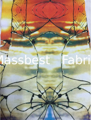 New product ! Retro design superior quality andgood handfeel  print Interloop knitted fabric supplier