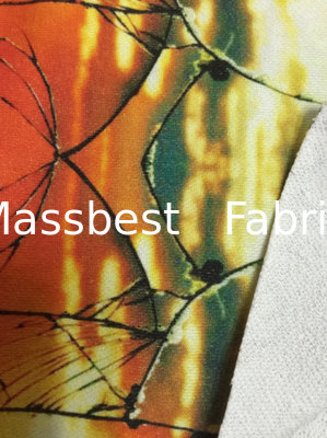 New product ! Retro design superior quality andgood handfeel  print Interloop knitted fabric supplier