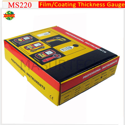 handheld digital coating thickness gauges MS220